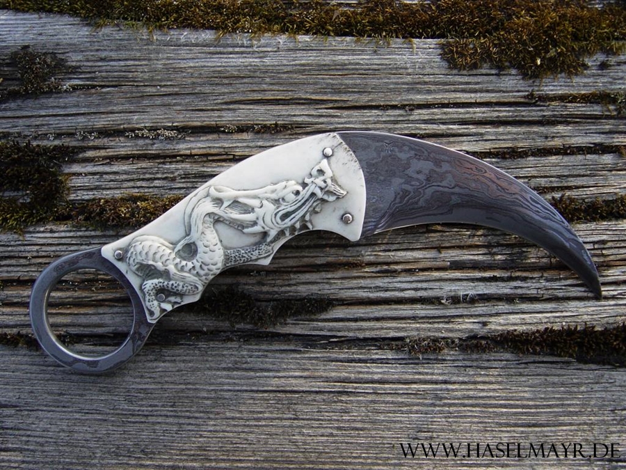 Messer Haselmayr Karambit Karambit Messer Carambit | Shop Schmiedekunst ...