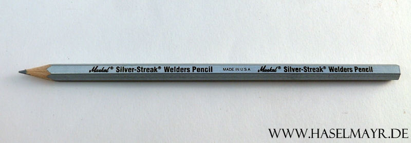 Markierstift weiss für Stahl stabiler Markierstift zum Beschriften und ...